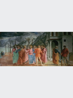 Who Commissioned Masaccio Tribute Money
